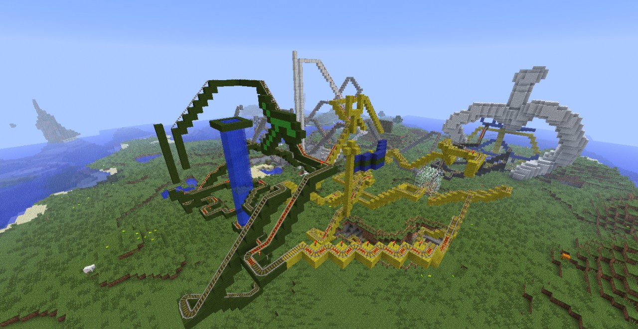 JKD Roller Coaster !! Minecraft Map