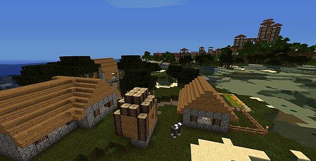 Fishing Village Minecraft Map