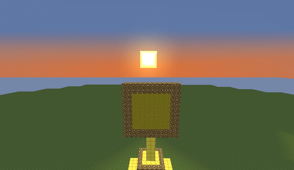 My Idea World #04 Sun Statue Minecraft Map