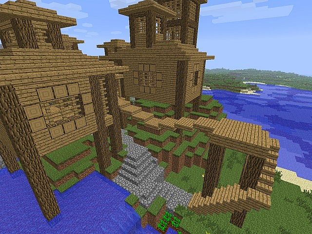 smallhill village Minecraft Map