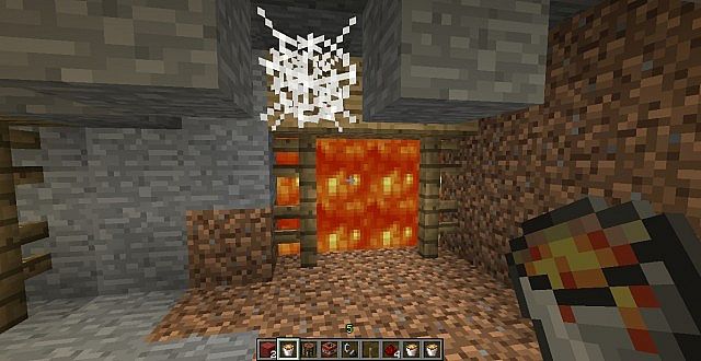 lava wall Minecraft Map