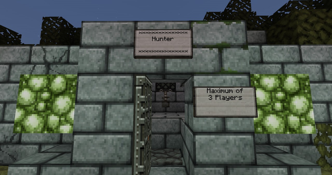 Manhunt Minecraft Map