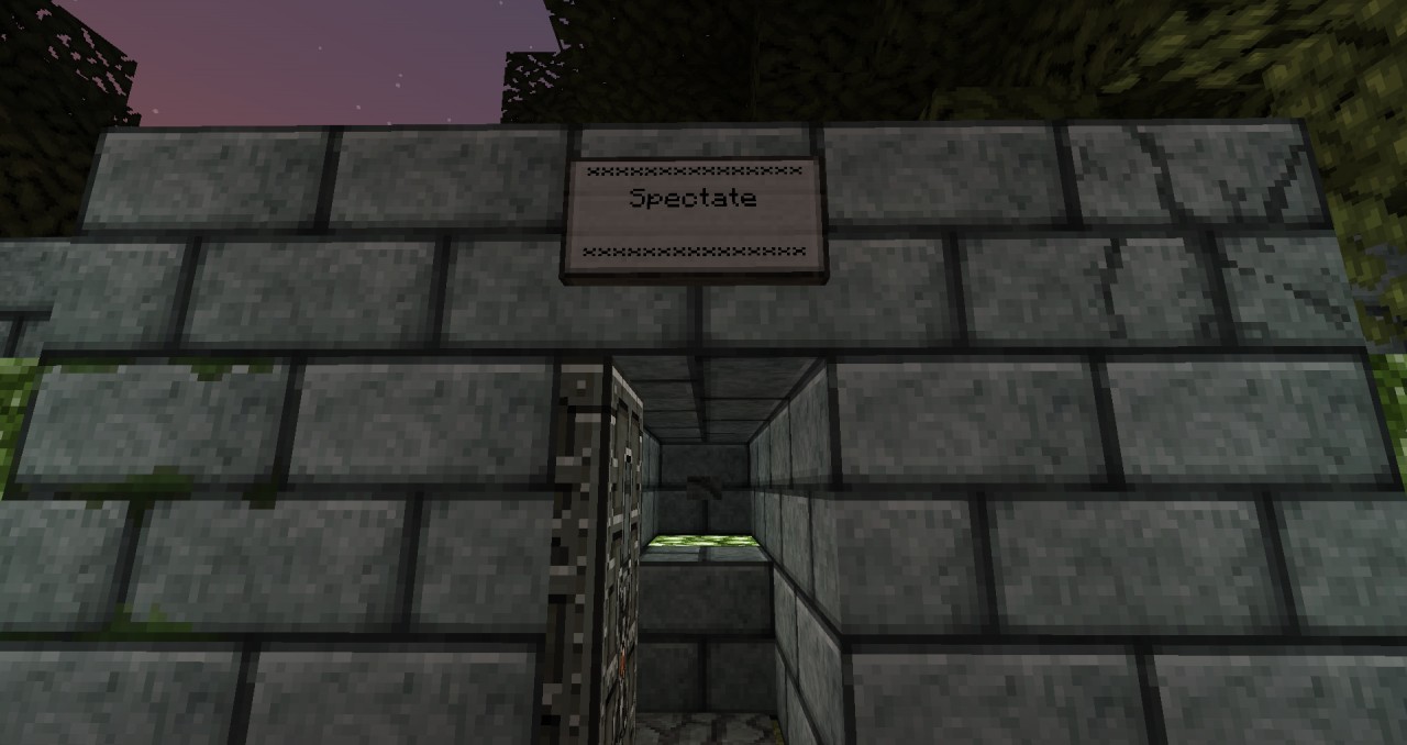 Manhunt Minecraft Map