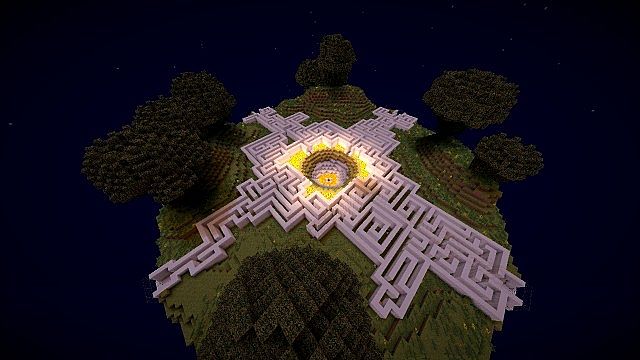 The Hanging Maze (PVP) Minecraft Map