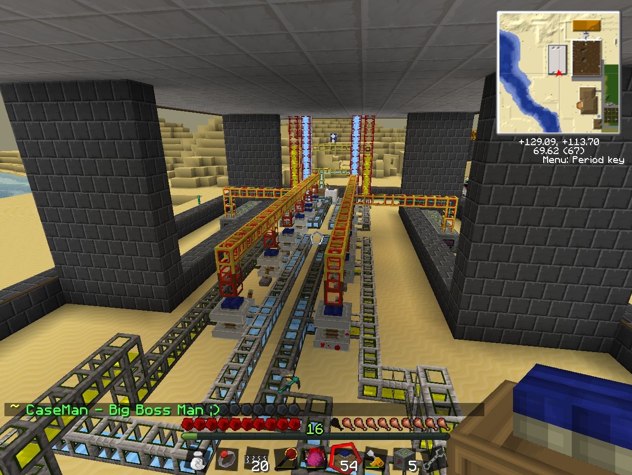 Tekkit Factory Minecraft Map