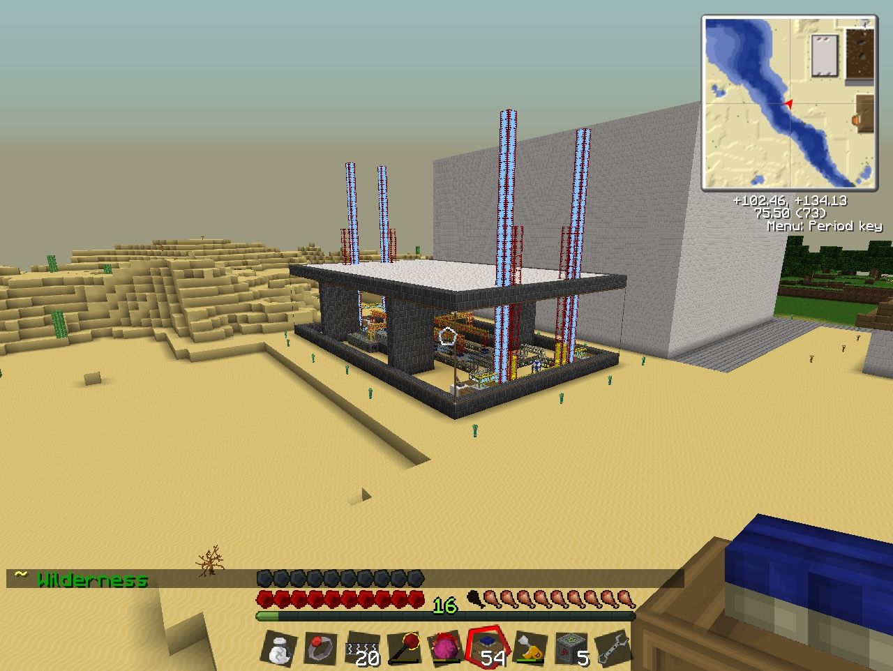 Tekkit Factory Minecraft Map