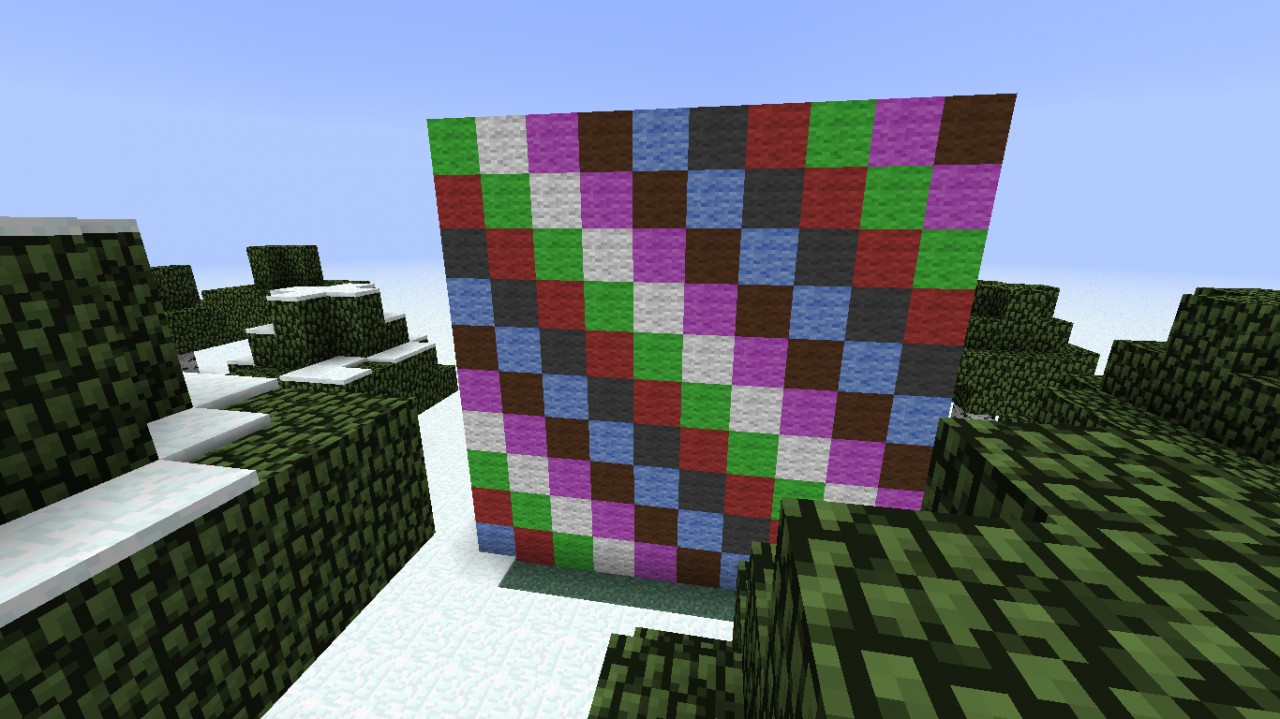 Colorful Village of fun! Minecraft Map