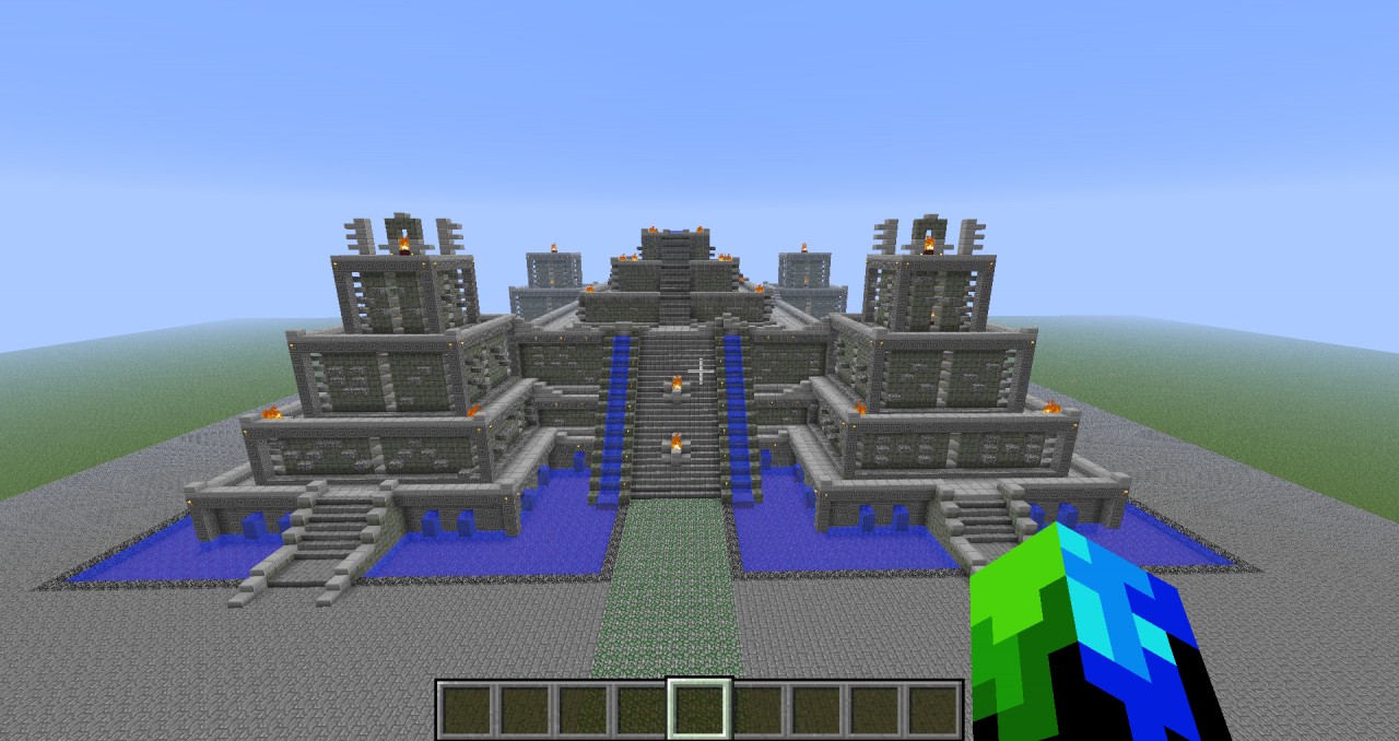 Maya Temple Minecraft Map