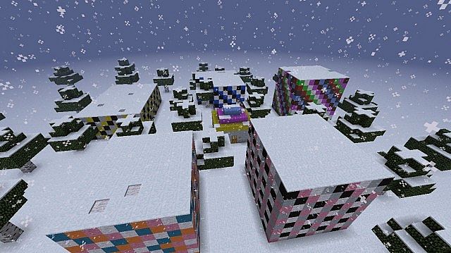 Colorful Village of fun! Minecraft Map
