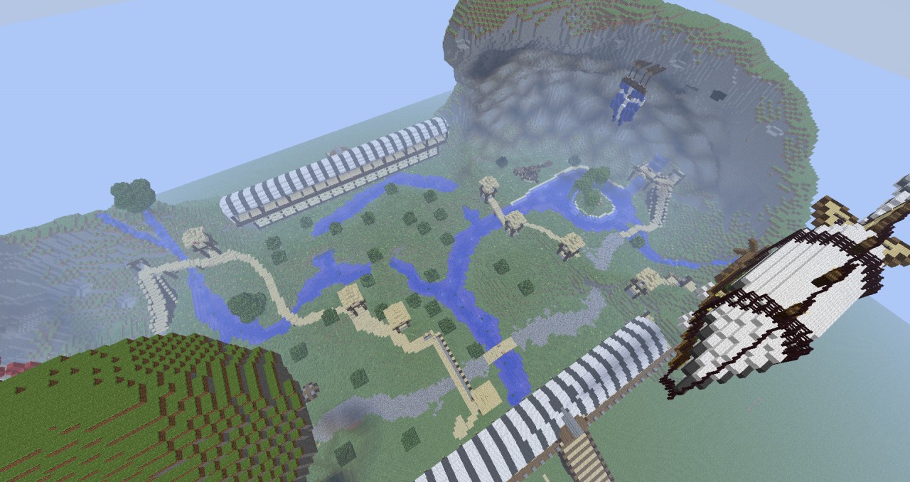 -Huge 'Capture The Flag' map!- Minecraft Map