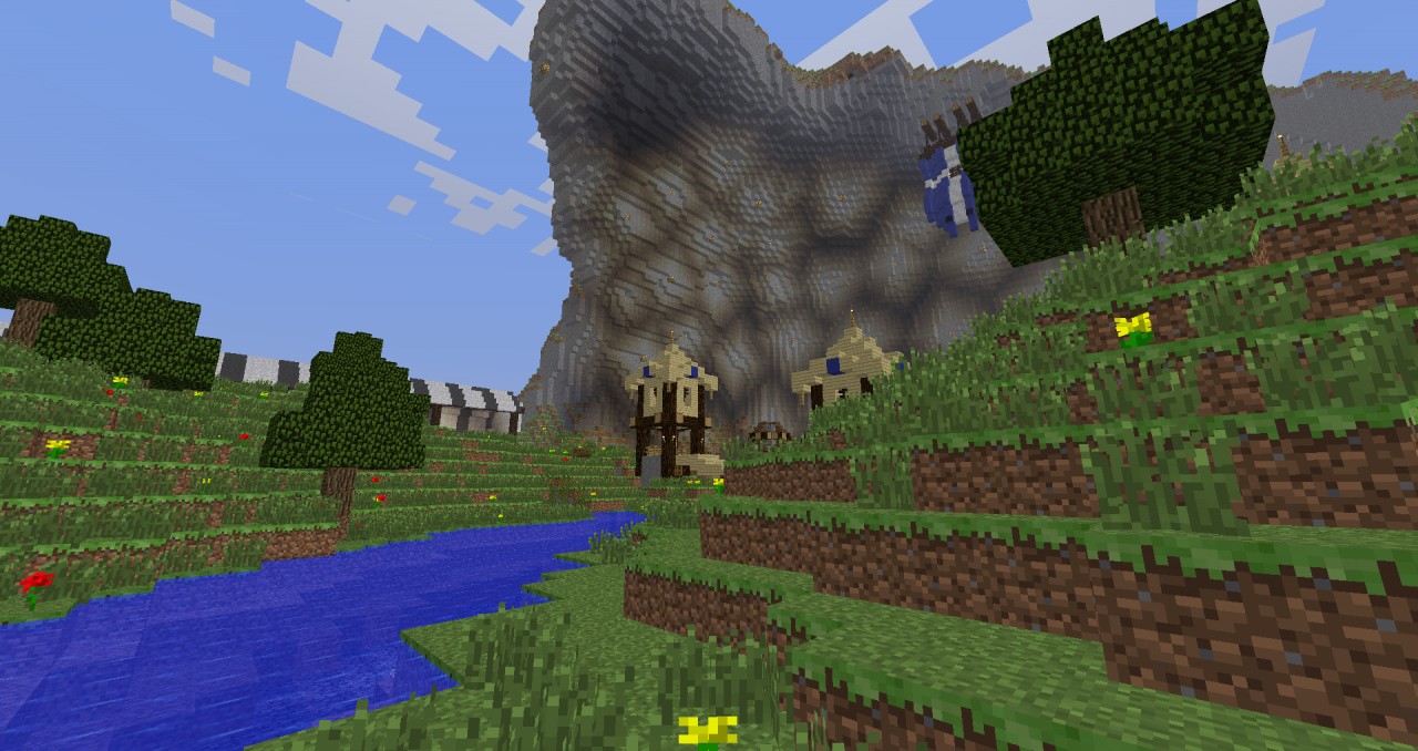 -Huge 'Capture The Flag' map!- Minecraft Map