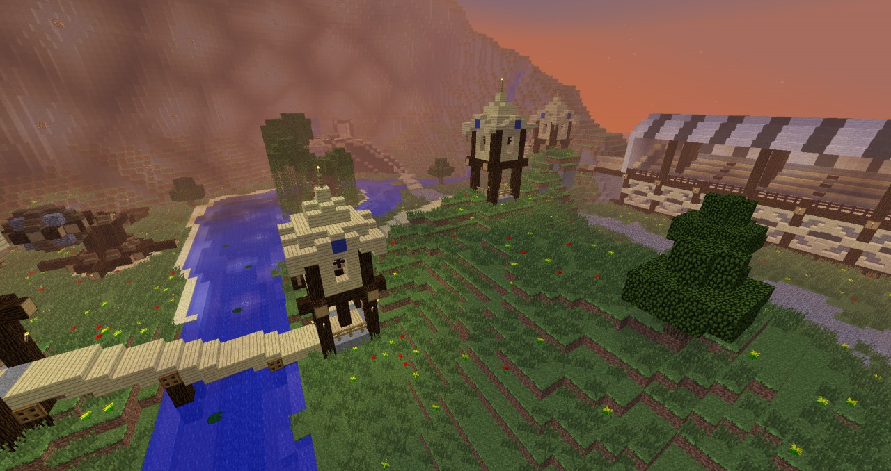 -Huge 'Capture The Flag' map!- Minecraft Map