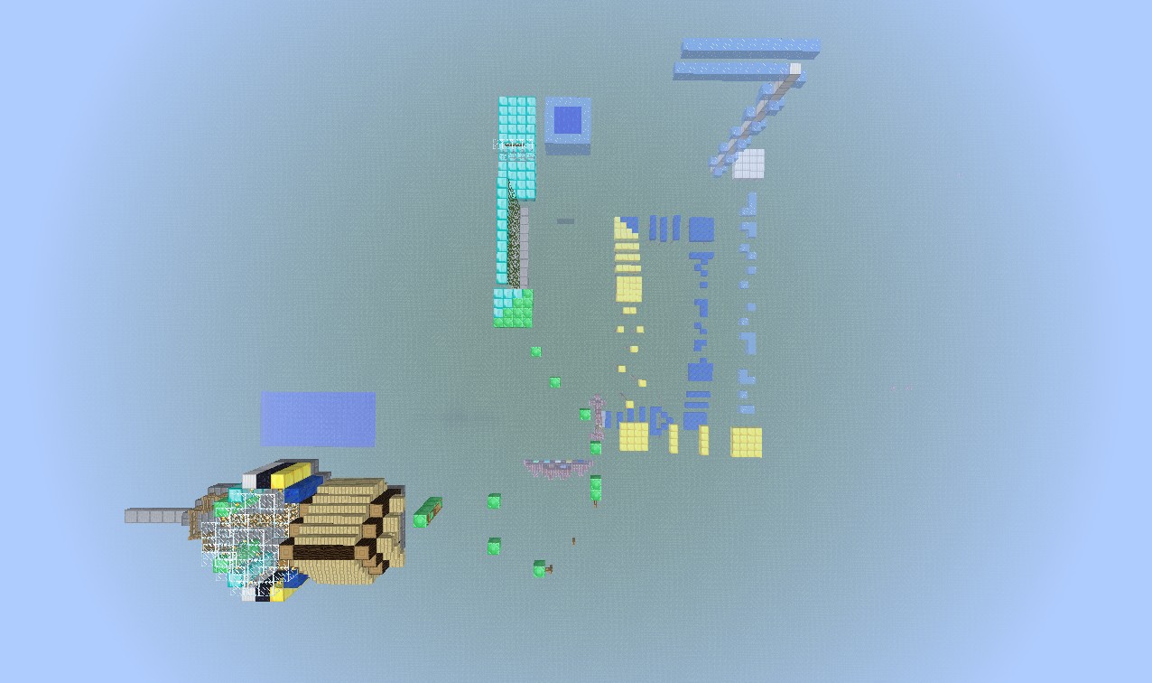 SUPER EPIC AWSOME PARKOUR MAP Minecraft Map