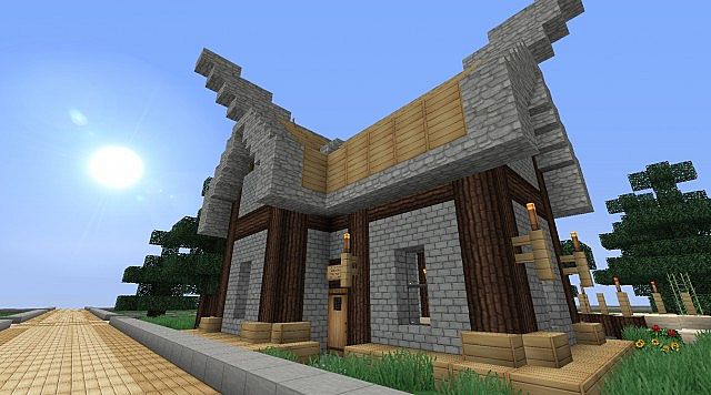 [Rustic] Simple Plot Build (With Download) Minecraft Map