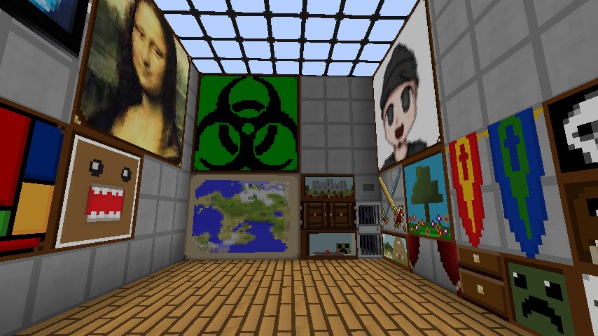 Biohazard texturepack world Minecraft Map