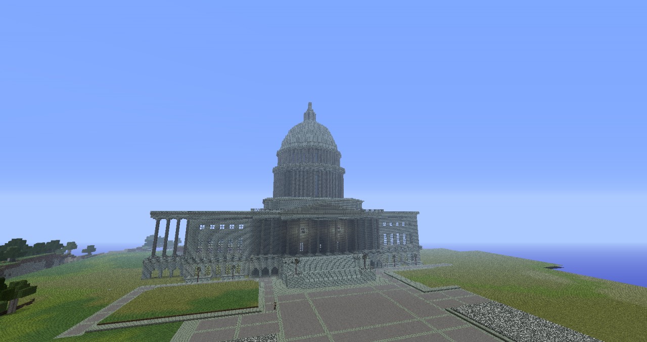 POOTYCRAFT: US CAPITOL BUILDING [UNABLE TO FINSH] Minecraft Map