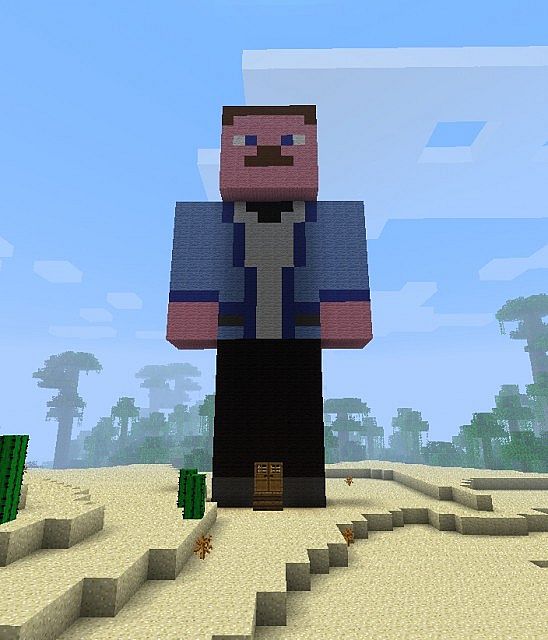 Gangnam Style man Minecraft Map
