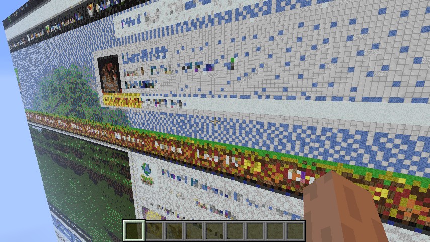 PMC Home Page Minecraft Map
