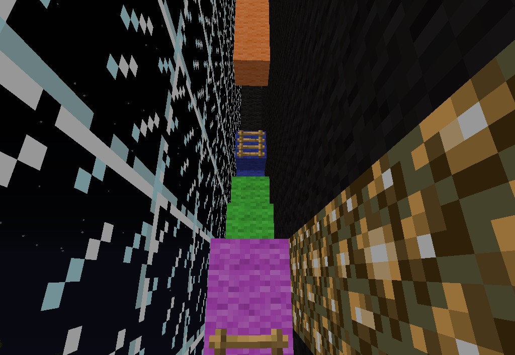 Tetris - Themed Parkour Map Minecraft Map