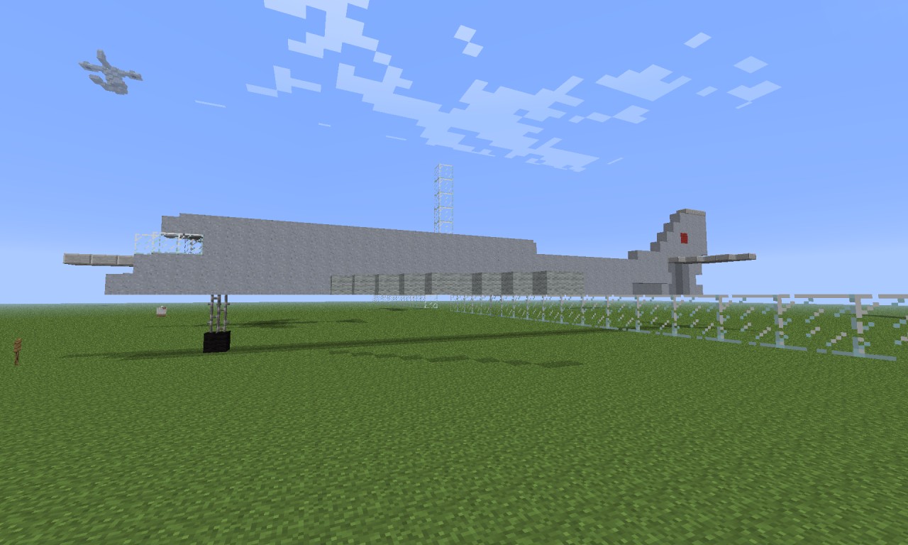 Tupolev Tu-95 Bomber Minecraft Map