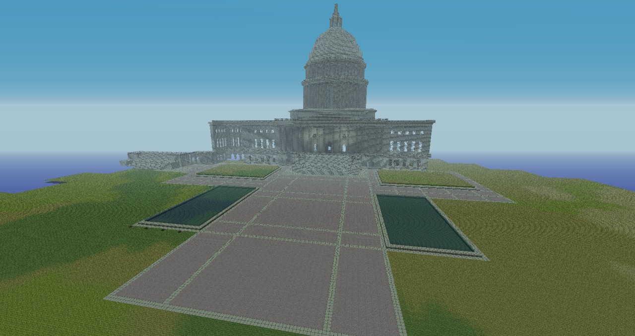 POOTYCRAFT: US CAPITOL BUILDING [UNABLE TO FINSH] Minecraft Map