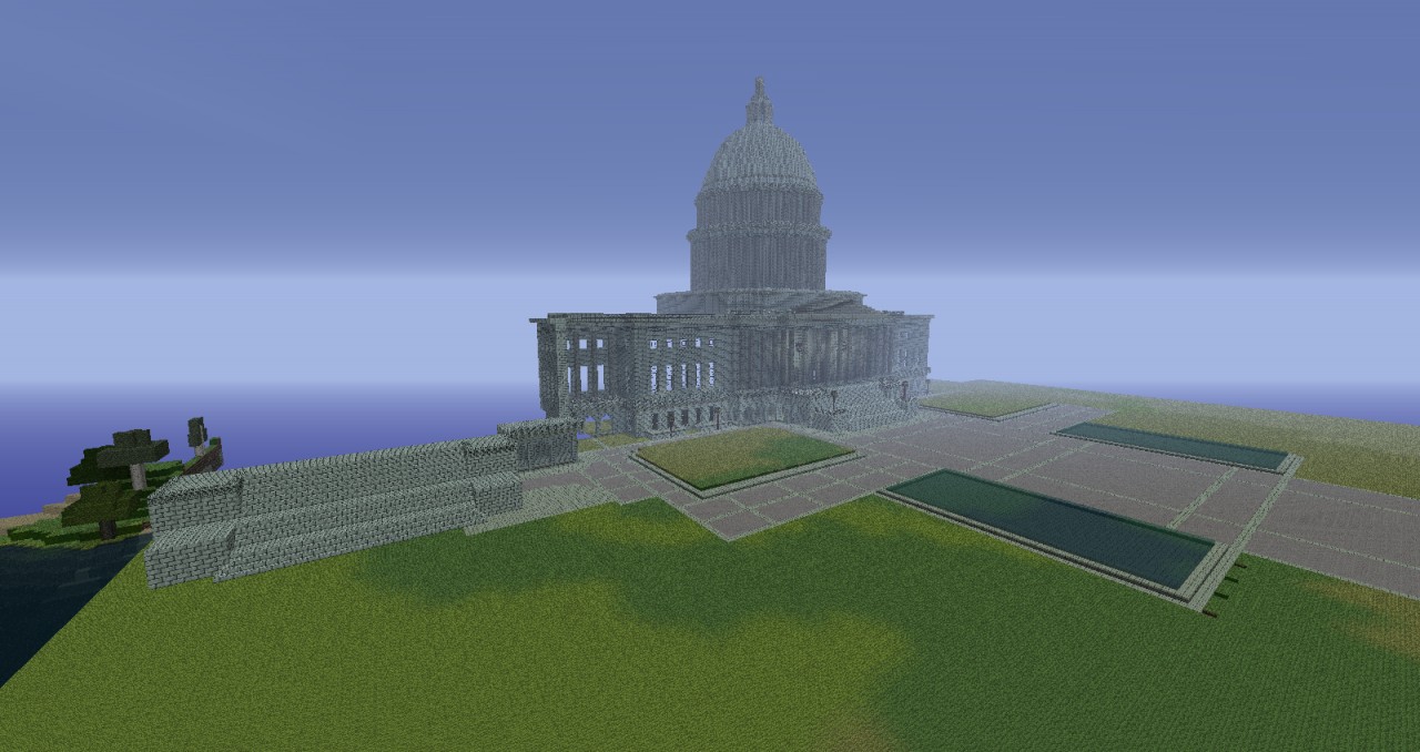 POOTYCRAFT: US CAPITOL BUILDING [UNABLE TO FINSH] Minecraft Map