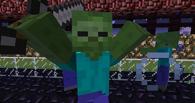 zombie with sword Minecraft Map