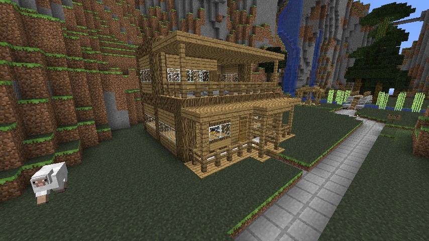 simple fancy house!!!! Minecraft Map