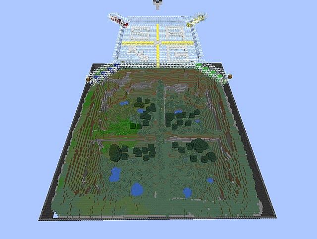 Sky Arena PVP Games Minecraft Map