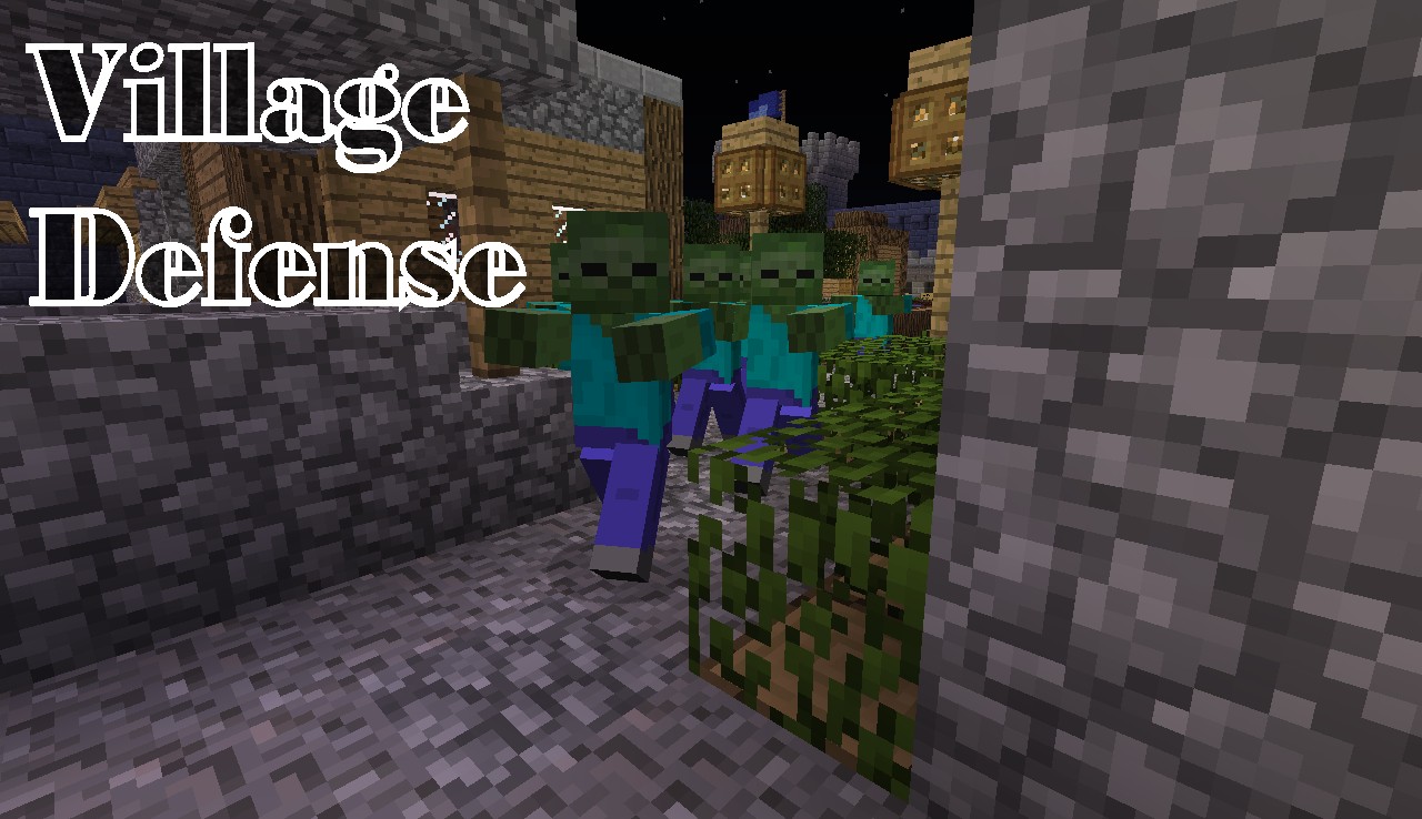 Village Defense Minecraft Map
