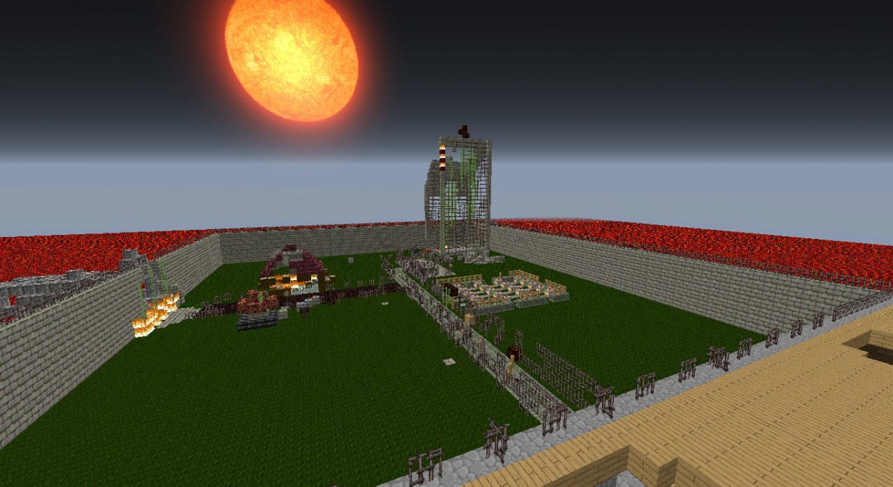 Abandoned Lava Prison Adventure map (W.I.P) Minecraft Map