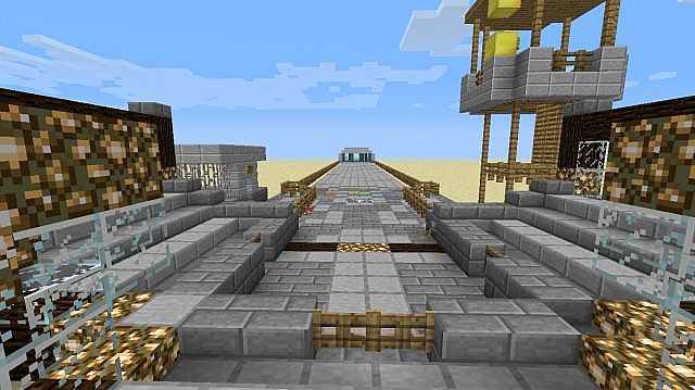 The great piggy race!!!! Minecraft Map