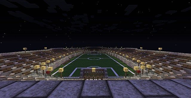 Minecraft Soccer/Football Stadium! Minecraft Map