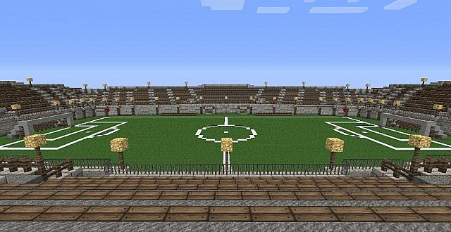 Minecraft Soccer/Football Stadium! Minecraft Map