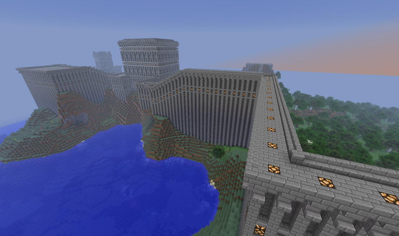 Roman/Greek Column City Minecraft Map