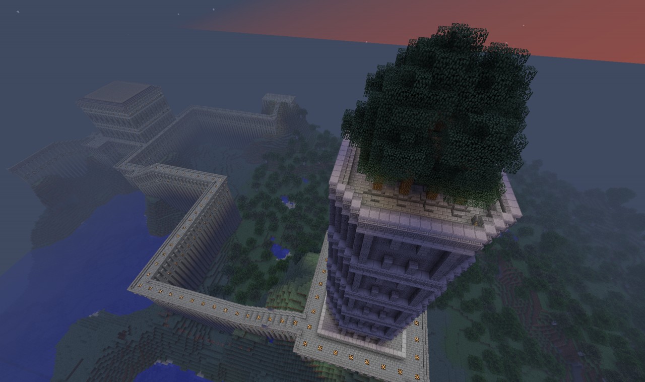 Roman/Greek Column City Minecraft Map