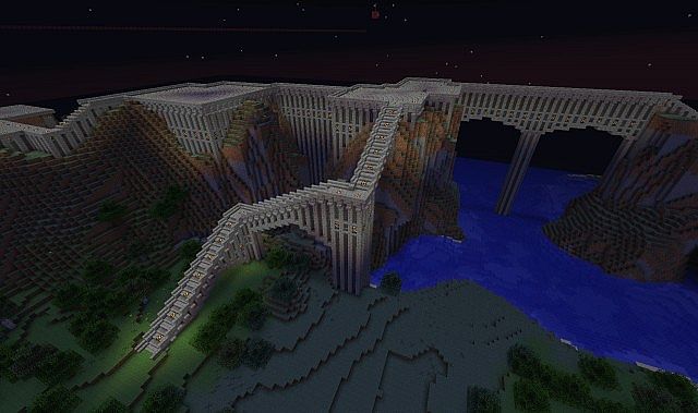 Roman/Greek Column City Minecraft Map