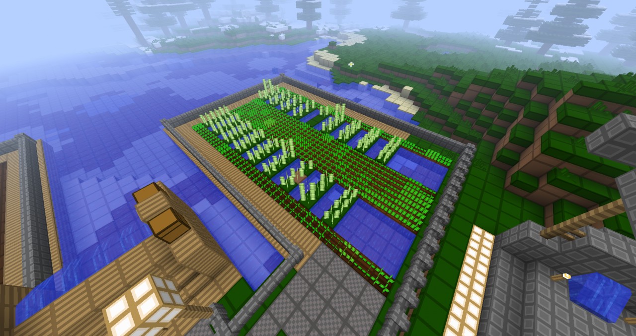 Japanese Village Minecraft Map