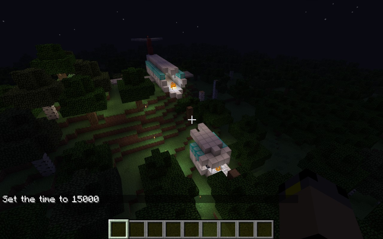 Airplane Crash Minecraft Map