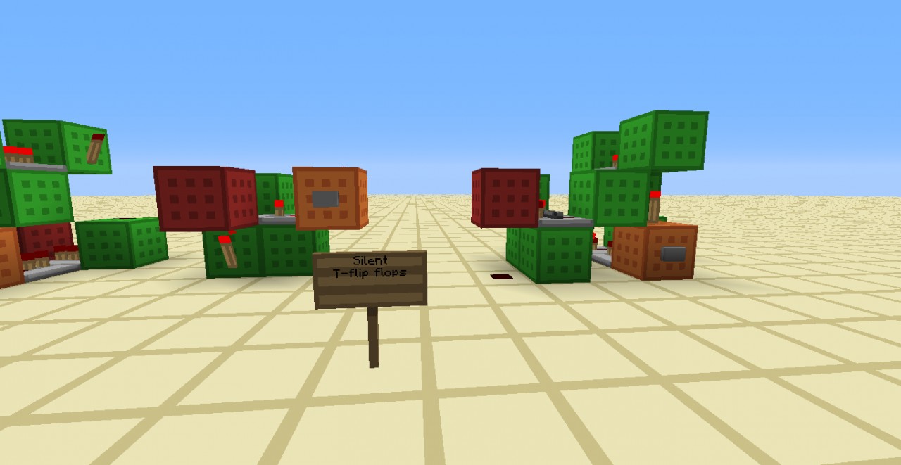 Repeater lock Minecraft Map