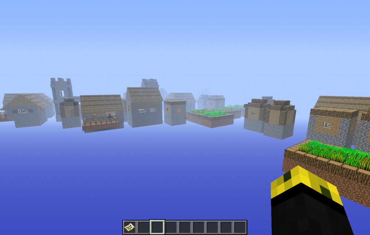 Superflat worlds! [can we get 20 diamonds?] Minecraft Map