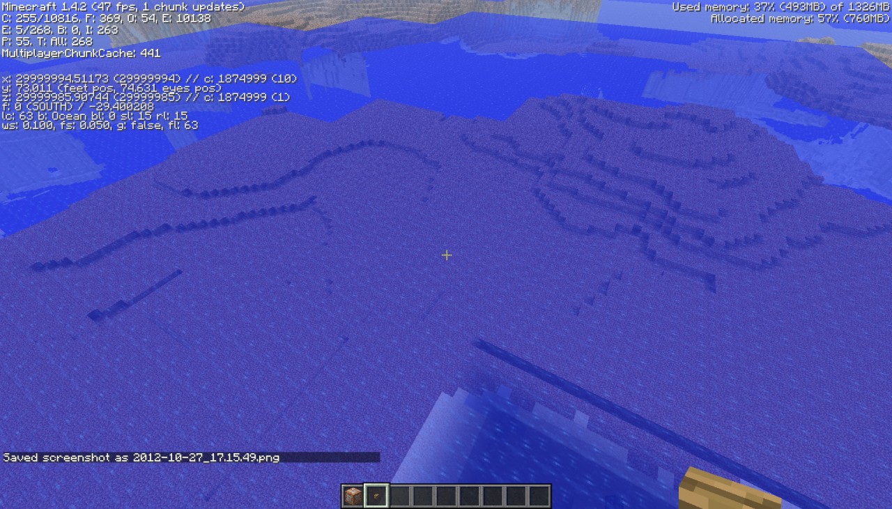 Far Lands/End of the World Minecraft Map