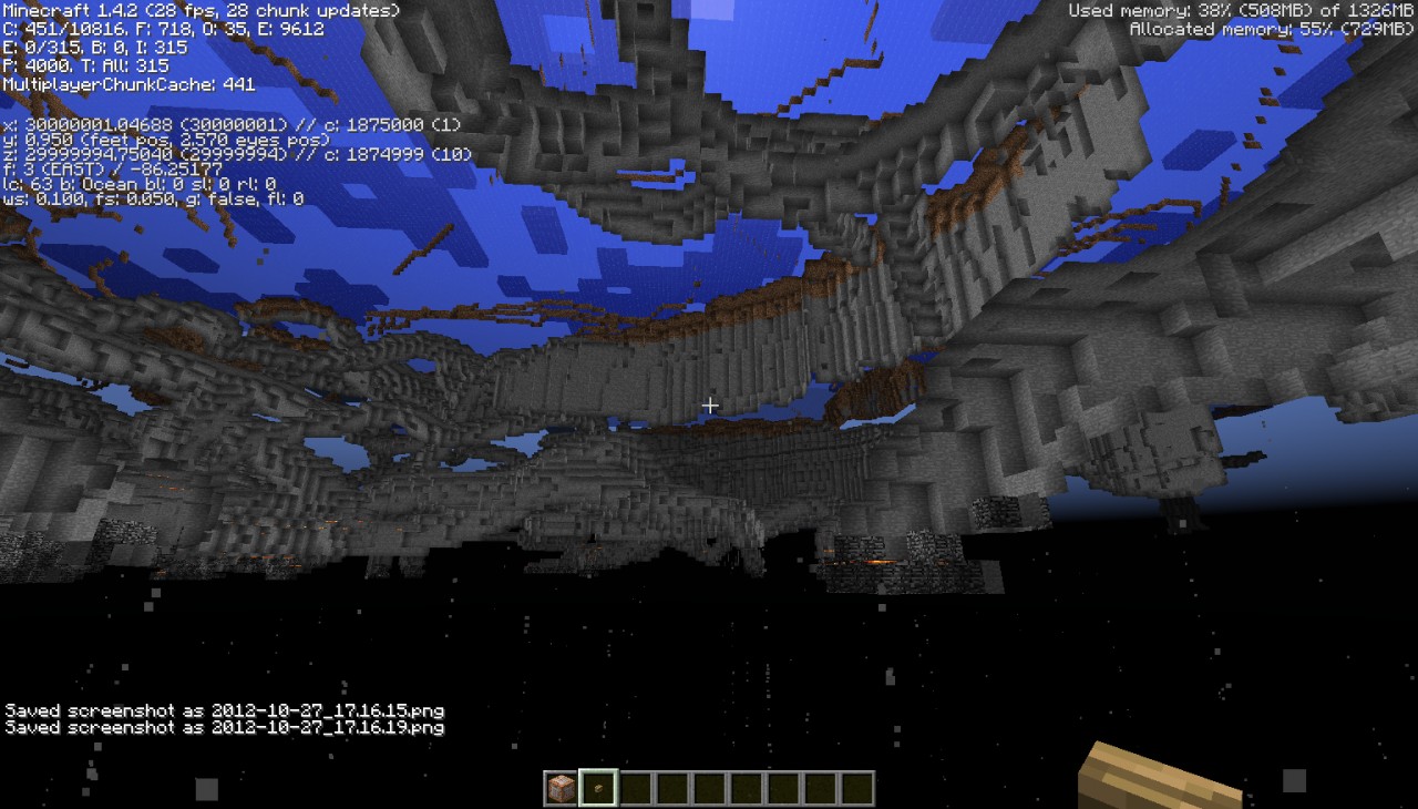 Far Lands/End of the World Minecraft Map