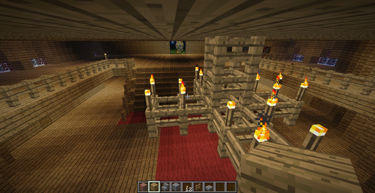 Wayne Manor (With Bat-cave) Minecraft Map