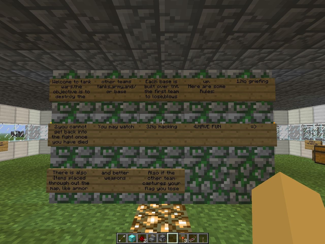 Tank wars Minecraft Map