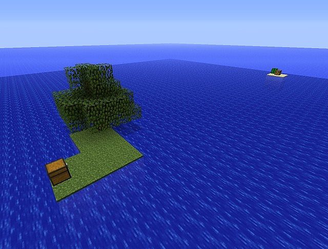 WaterBlock Survival Minecraft Map