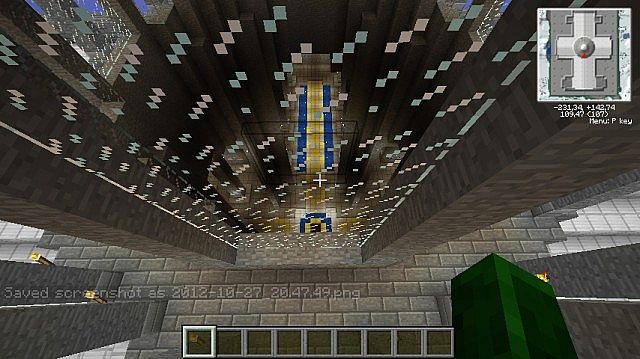 Giant temple in florest! Minecraft Map
