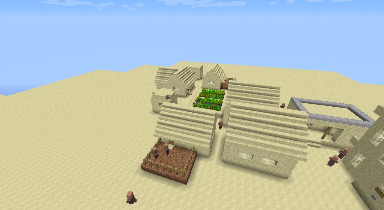 Village commands Minecraft Map