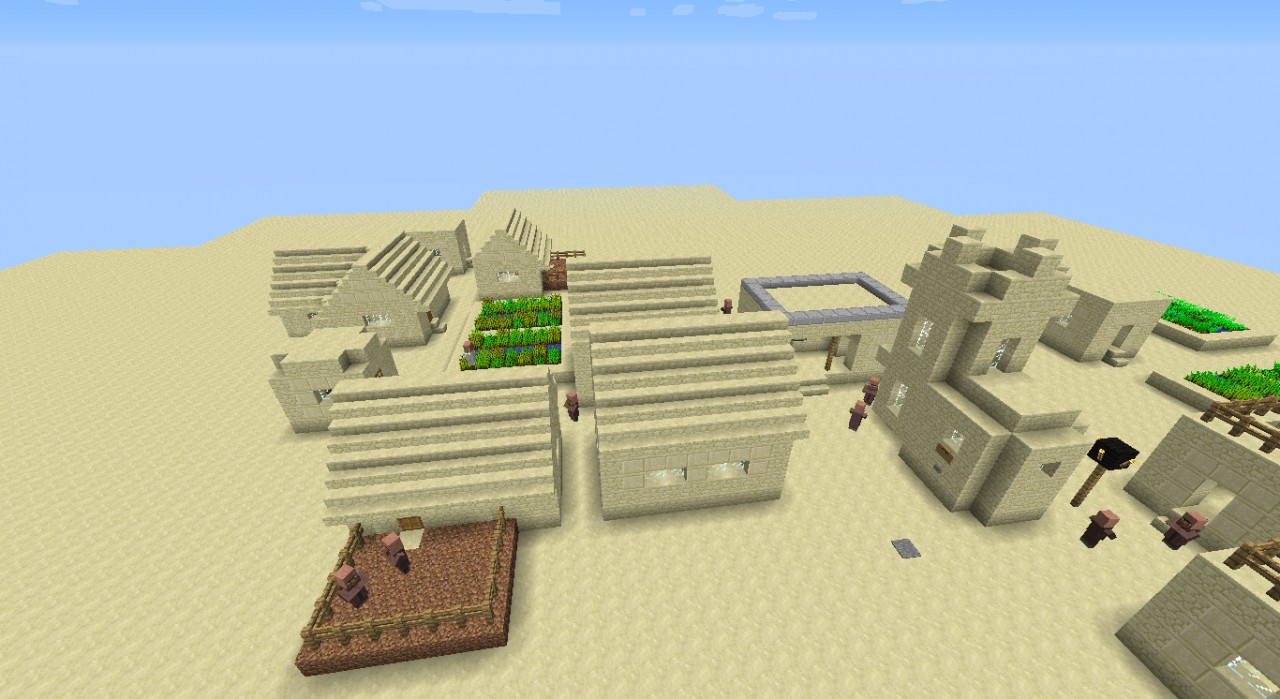 Village commands Minecraft Map