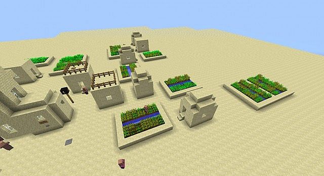Village commands Minecraft Map